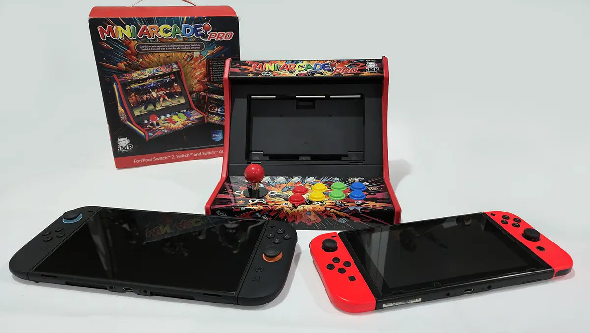Hands-on Review: iMP Tech Mini Arcade Pro Switch/Switch 2 cabinet ...